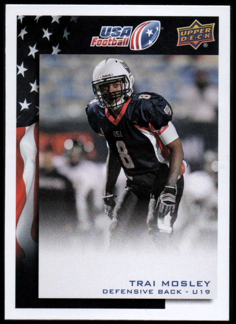Trai Mosley Football Price Guide | Trai Mosley Trading Card Value – Beckett