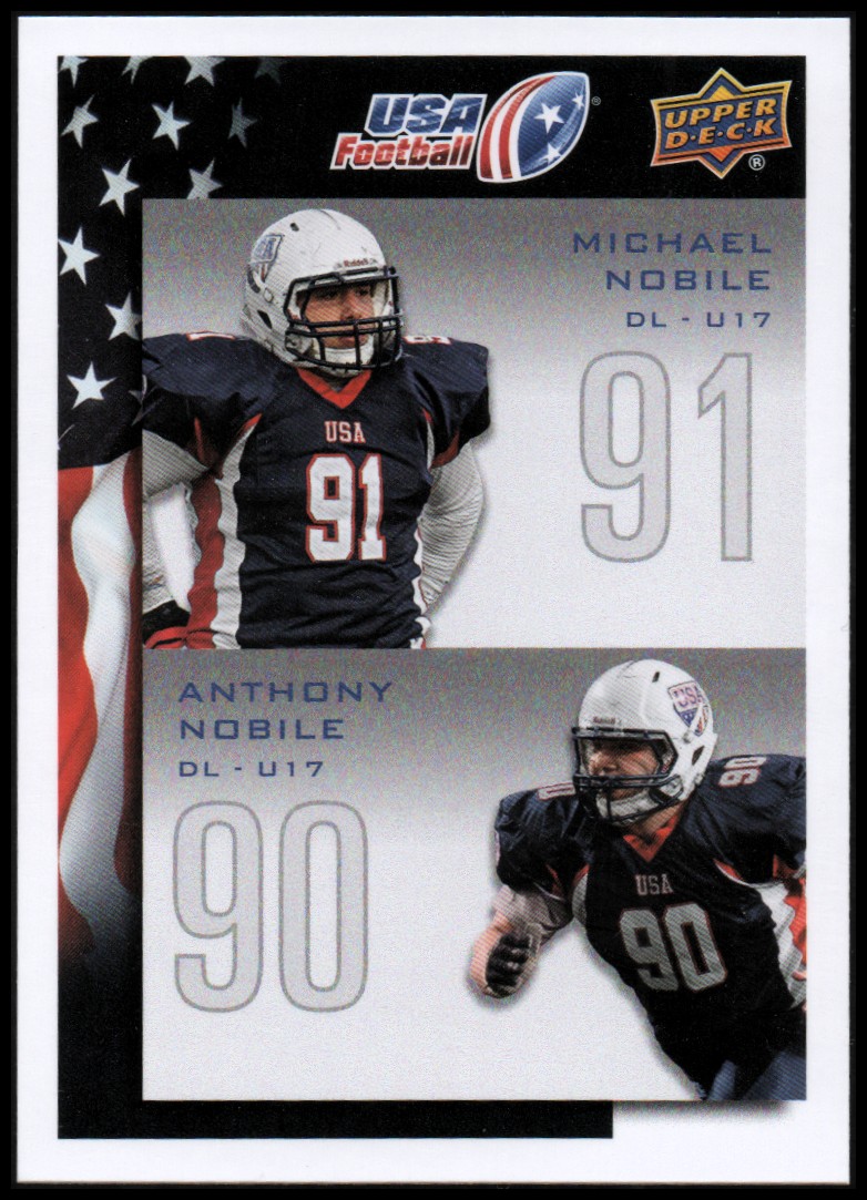 Anthony Nobile Football Price Guide | Anthony Nobile Trading Card Value ...