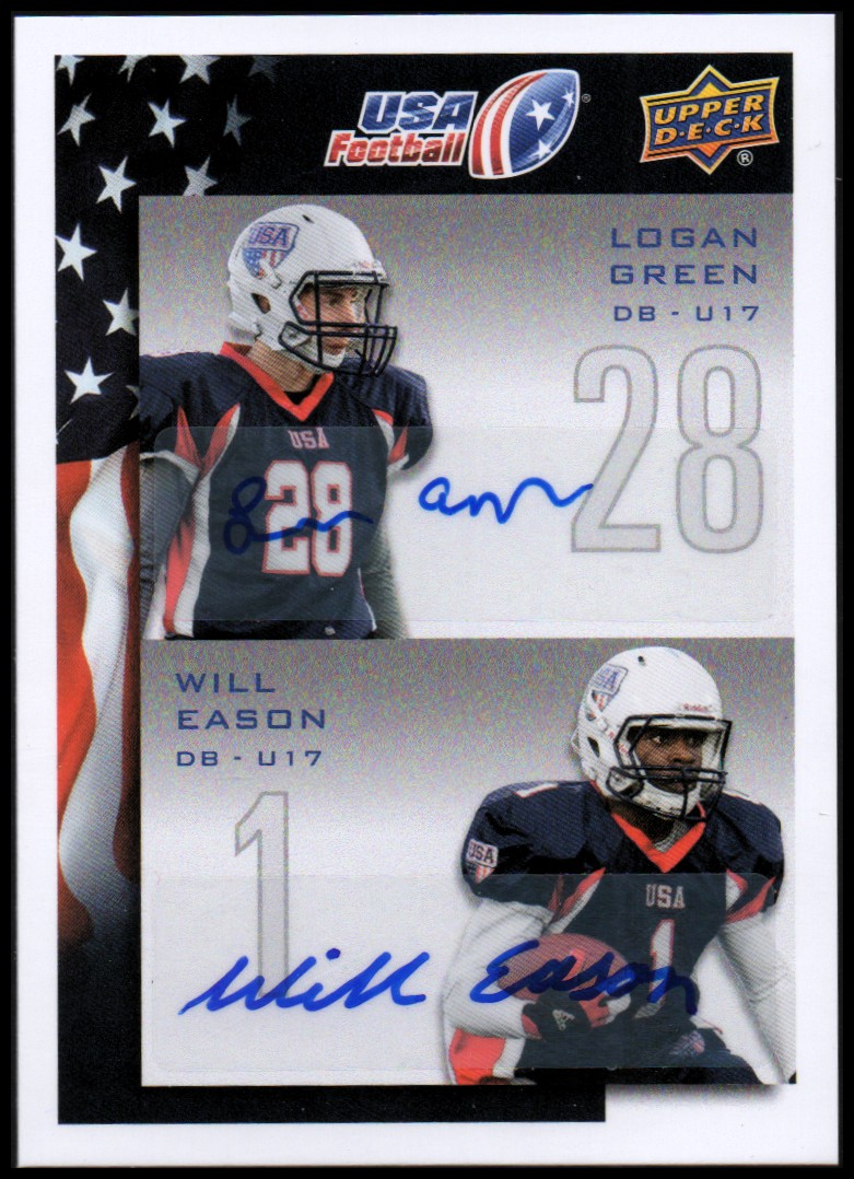 Logan Green Football Price Guide | Logan Green Trading Card Value – Beckett