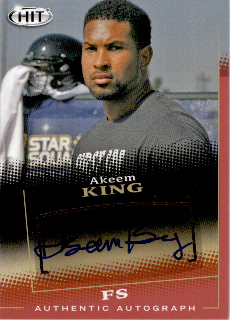 Akeem King Football Price Guide | Akeem King Trading Card Value – Beckett