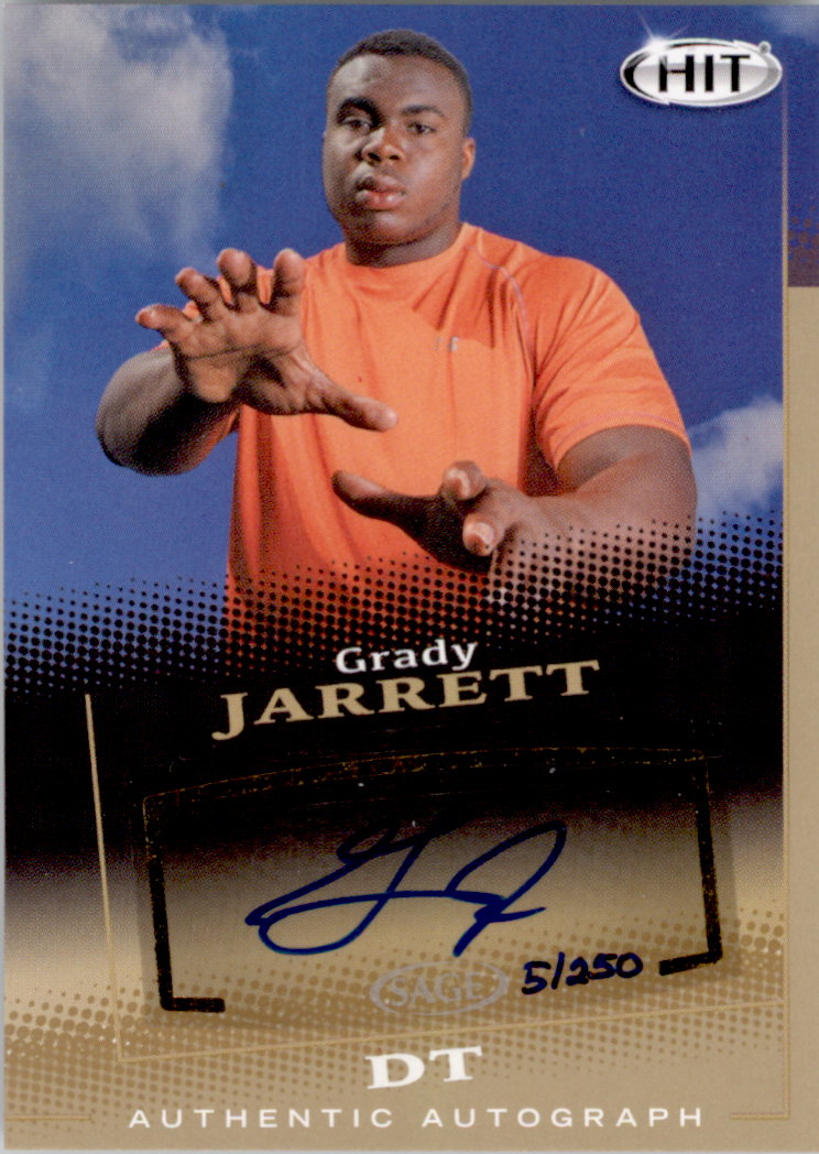 Grady Jarrett Football Price Guide | Grady Jarrett Trading Card Value ...