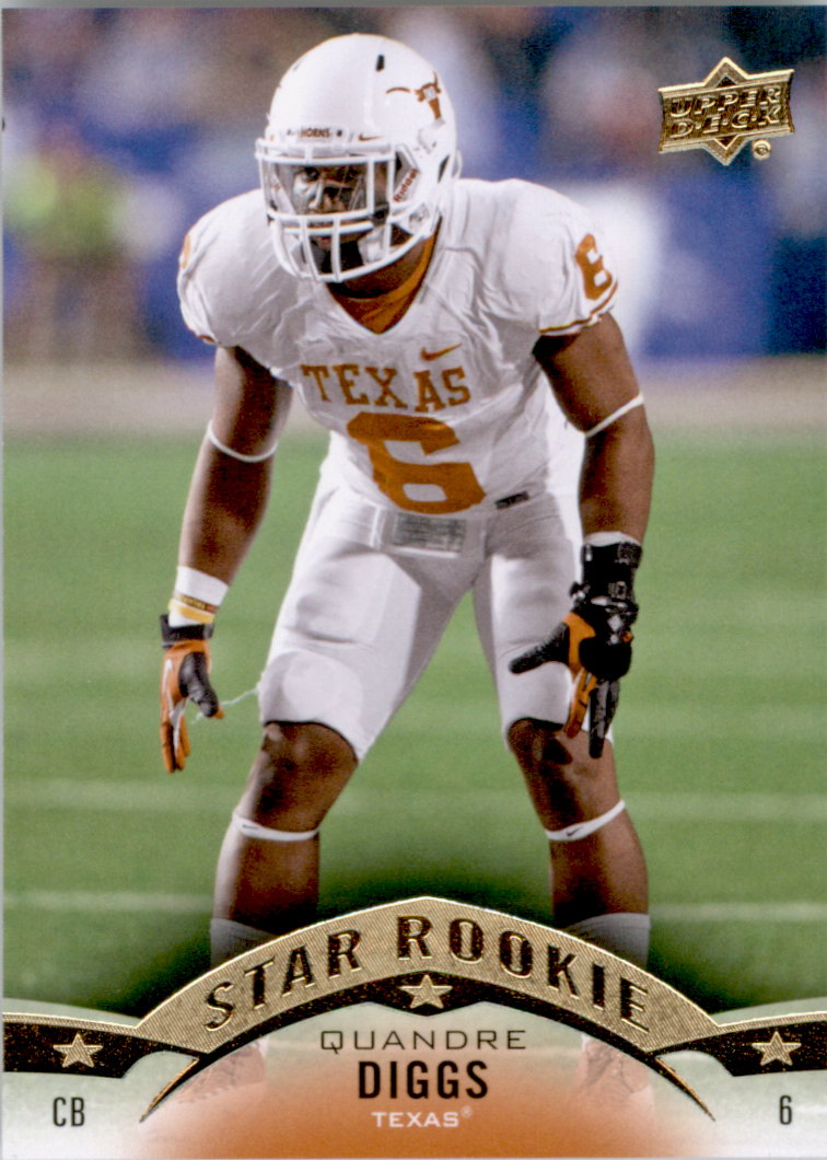 Quandre Diggs Football Price Guide | Quandre Diggs Trading Card Value ...