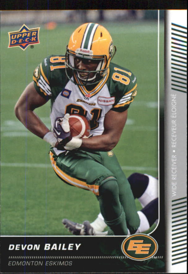 Devon Bailey Football Price Guide | Devon Bailey Trading Card Value ...