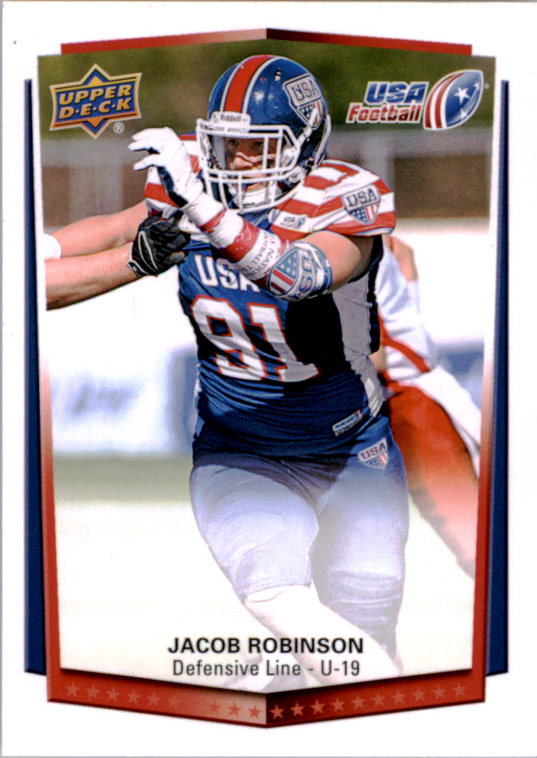 Jacob Robinson Football Price Guide | Jacob Robinson Trading Card Value ...