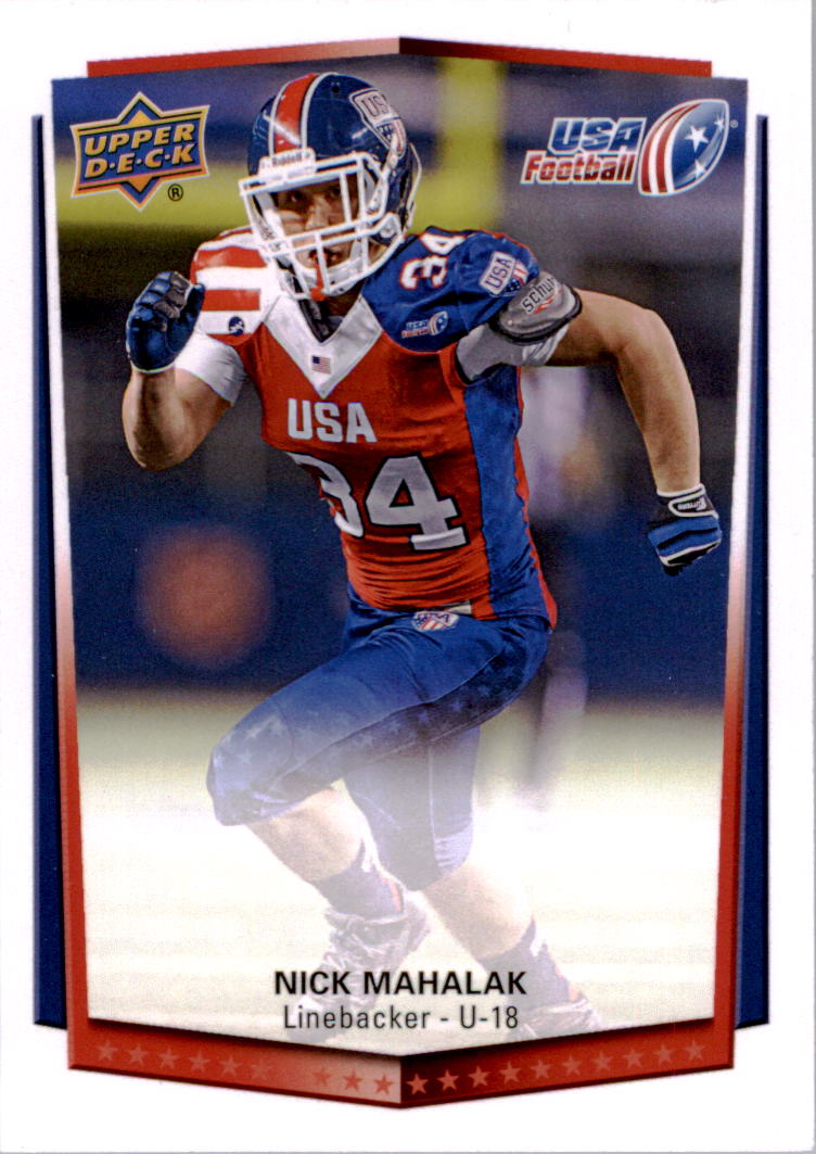 Nick Mahalak Football Price Guide | Nick Mahalak Trading Card Value ...