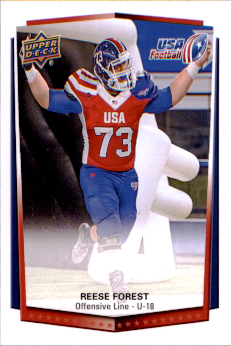 Reese Forest Football Price Guide | Reese Forest Trading Card Value ...