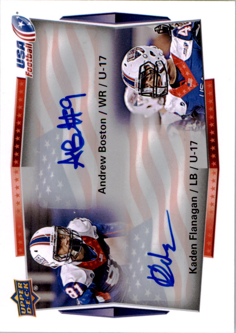 Andrew Boston Football Price Guide | Andrew Boston Trading Card Value ...