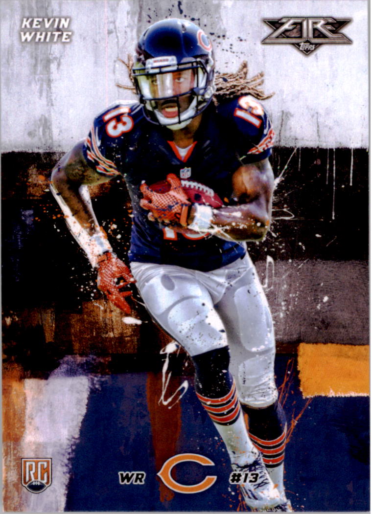 Kevin WR White Football Price Guide | Kevin WR White Trading Card Value ...
