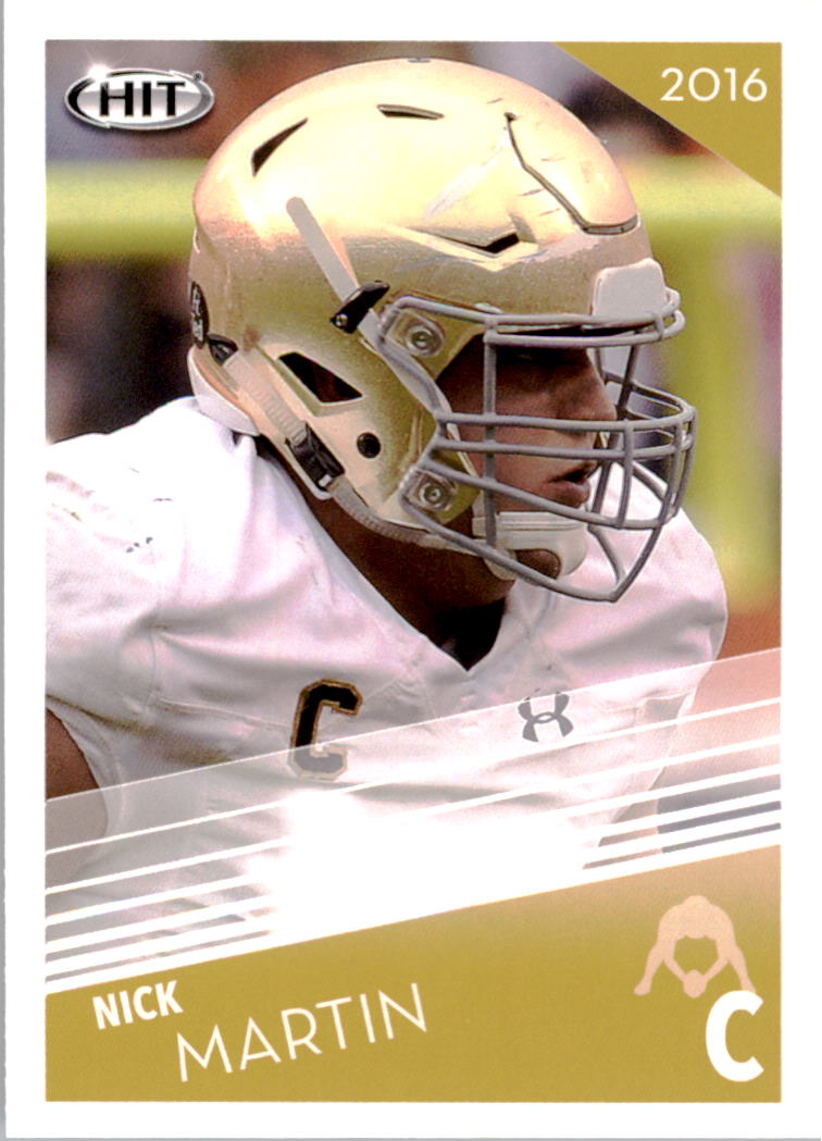 Nick Martin Football Price Guide | Nick Martin Trading Card Value – Beckett