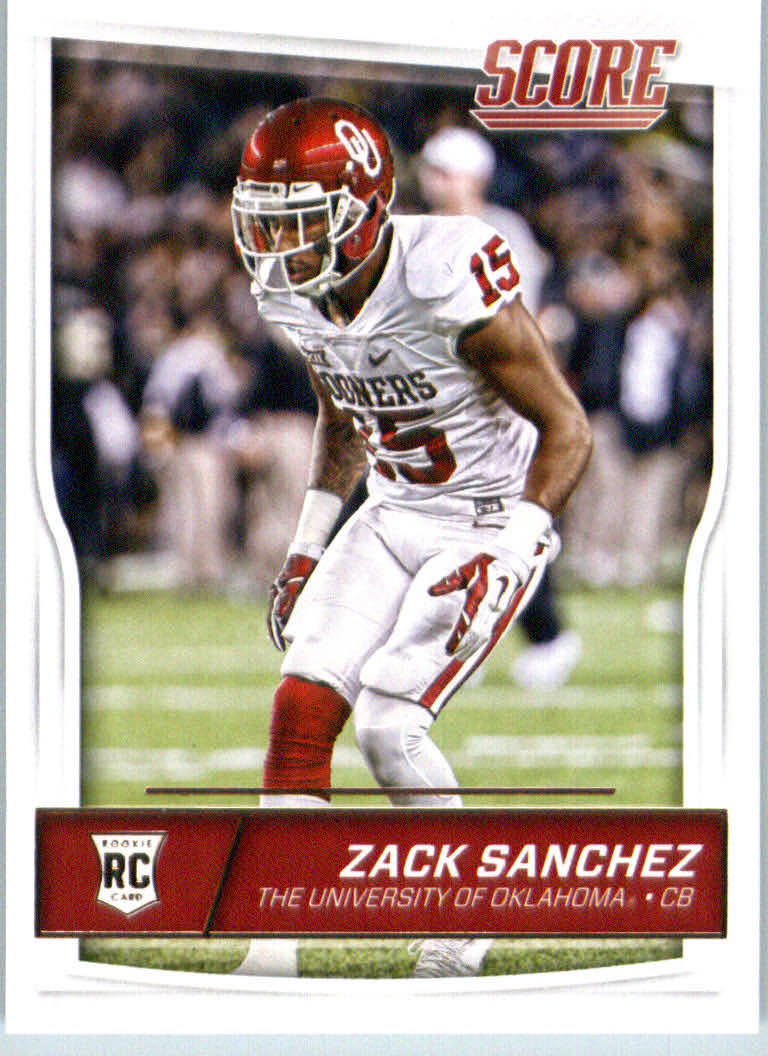 Zack Sanchez Football Price Guide | Zack Sanchez Trading Card Value ...
