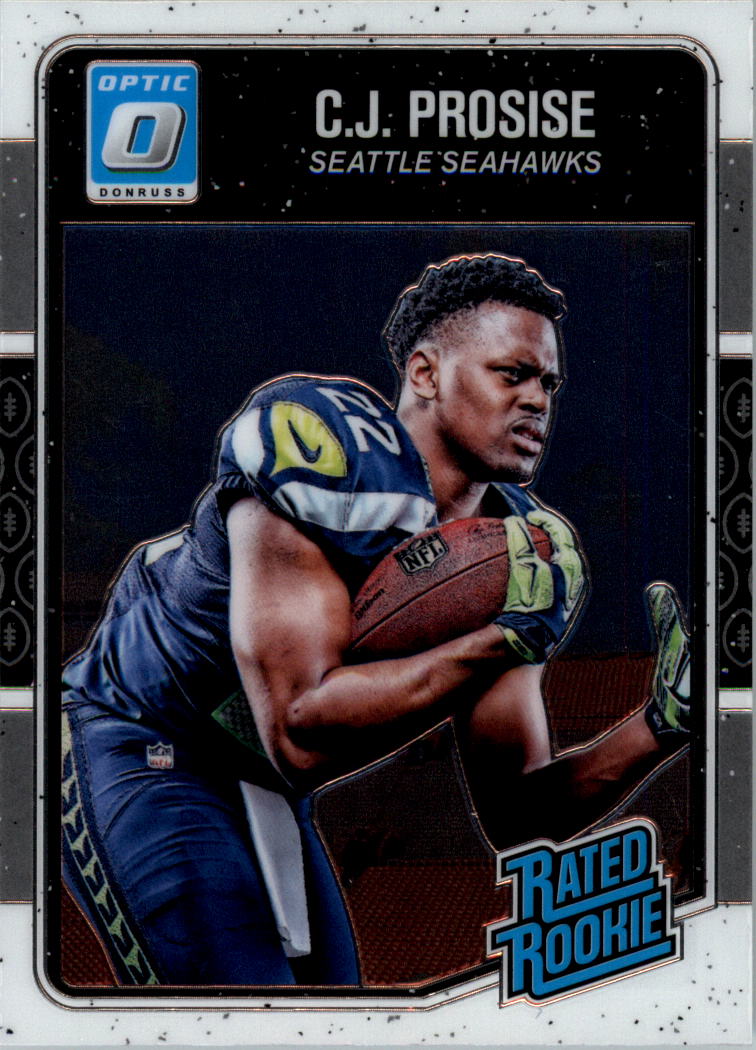 C.J. Prosise Football Price Guide | C.J. Prosise Trading Card Value ...