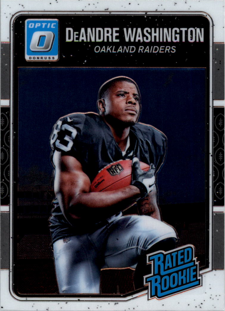 DeAndre Washington Football Price Guide | DeAndre Washington Trading ...