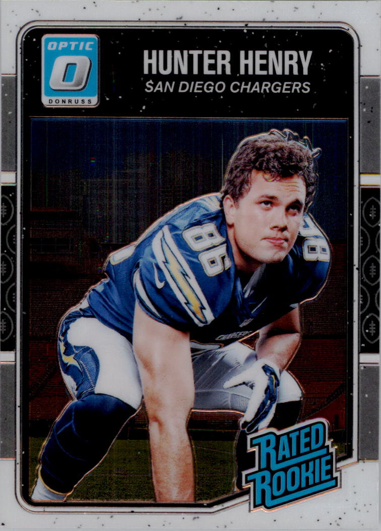 Hunter Henry Football Price Guide | Hunter Henry Trading Card Value ...