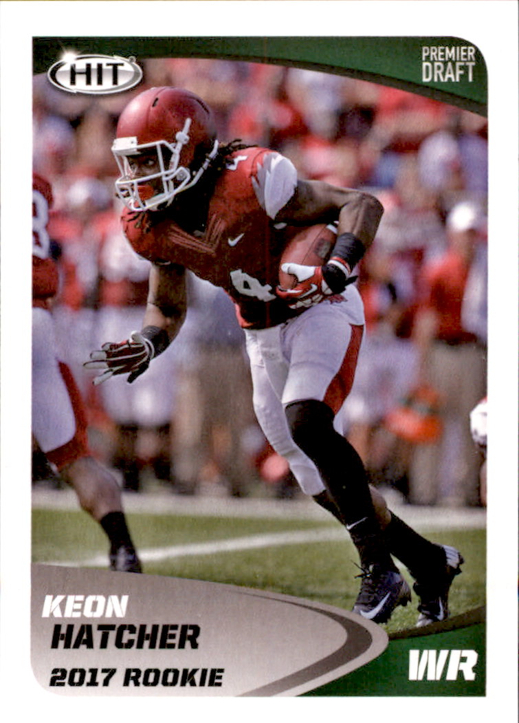 Keon Hatcher Football Price Guide | Keon Hatcher Trading Card Value ...