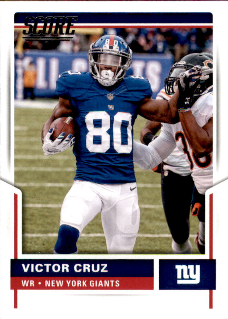 Victor Cruz Football Price Guide | Victor Cruz Trading Card Value – Beckett