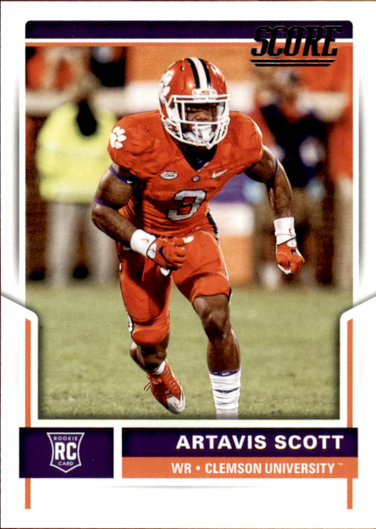 Artavis Scott Football Price Guide | Artavis Scott Trading Card Value ...