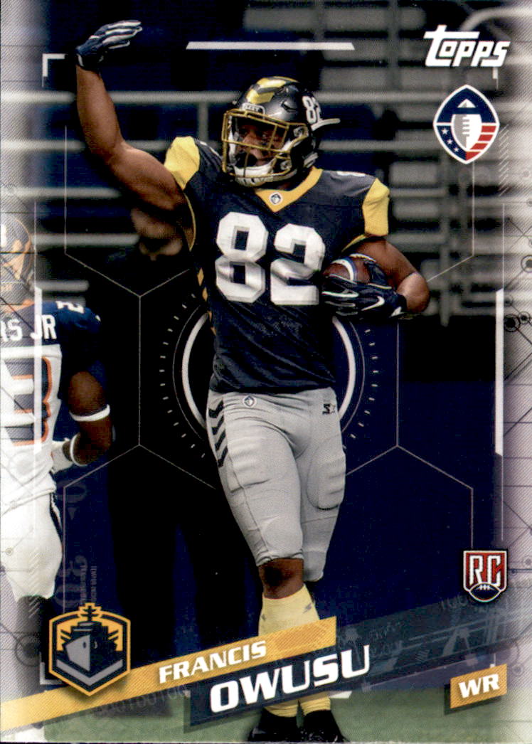 Francis Owusu Football Price Guide | Francis Owusu Trading Card Value ...