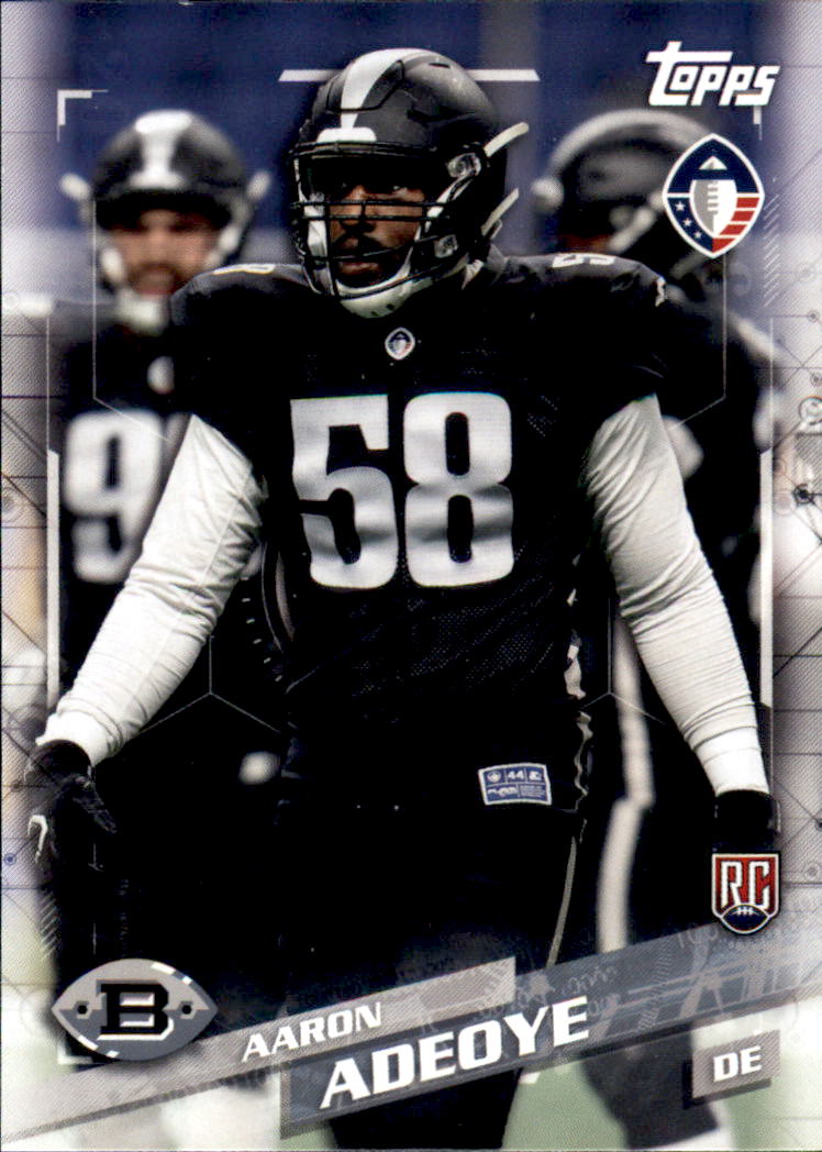 Buy Aaron Adeoye Cards Online | Aaron Adeoye Football Price Guide - Beckett