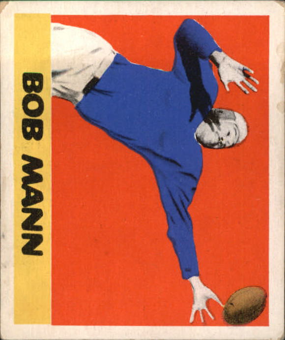 Bob Mann Football Price Guide | Bob Mann Trading Card Value – Beckett