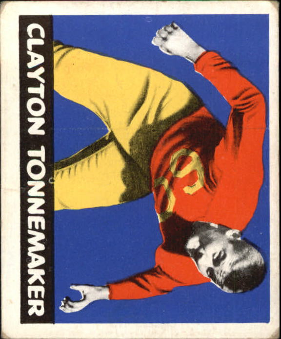 Clayton Tonnemaker Football Price Guide | Clayton Tonnemaker Trading ...