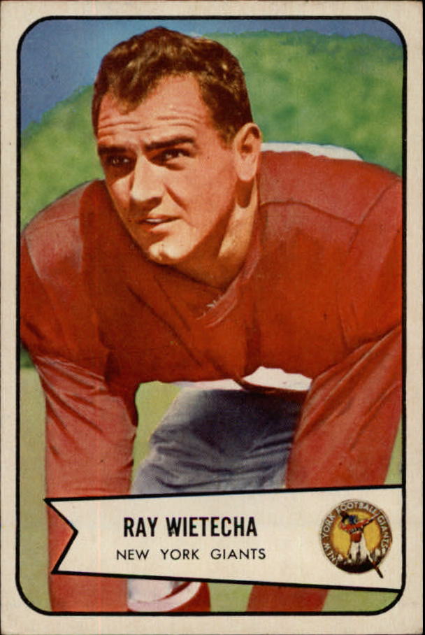 Ray Wietecha Football Price Guide | Ray Wietecha Trading Card Value ...
