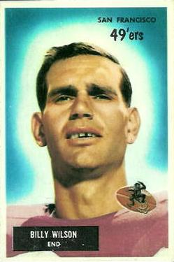 Billy Wilson Football Price Guide | Billy Wilson Trading Card Value ...