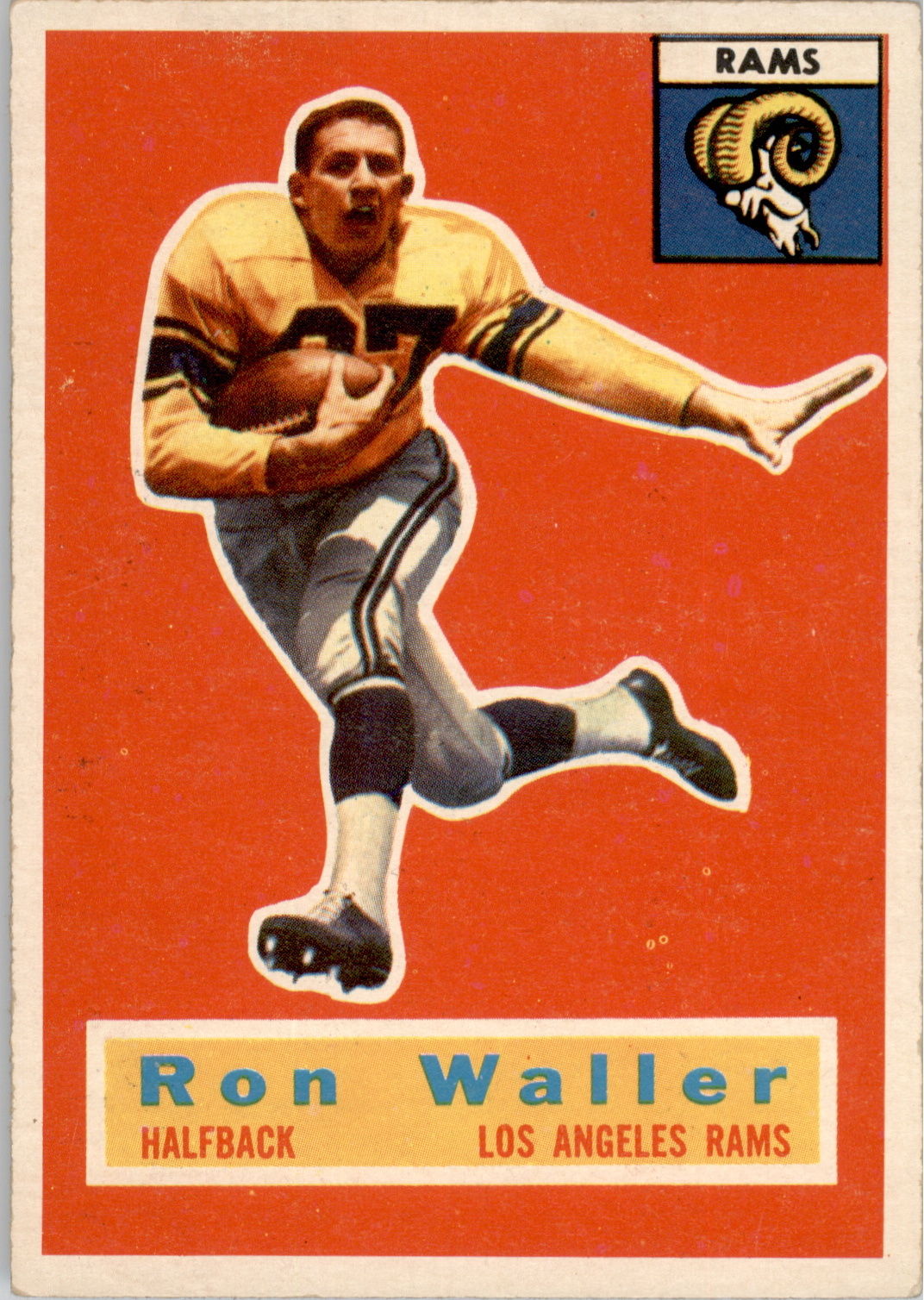 Ron Waller Football Price Guide | Ron Waller Trading Card Value – Beckett
