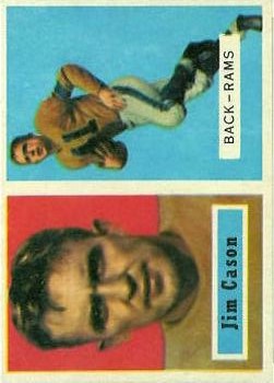 Jim Cason Football Price Guide | Jim Cason Trading Card Value – Beckett
