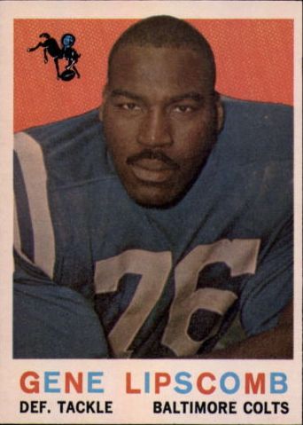 Gene Lipscomb Football Price Guide | Gene Lipscomb Trading Card Value ...