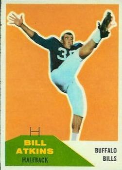 Bill Atkins Football Price Guide | Bill Atkins Trading Card Value – Beckett
