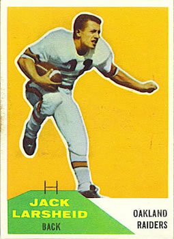 Jack Larscheid Football Price Guide | Jack Larscheid Trading Card Value ...