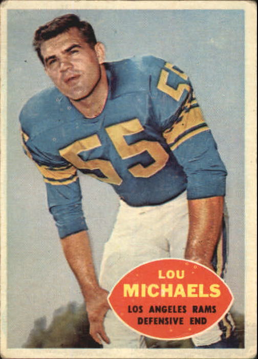 Lou Michaels Football Price Guide | Lou Michaels Trading Card Value ...