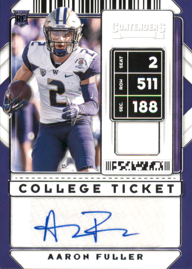 Aaron Fuller Football Price Guide | Aaron Fuller Trading Card Value ...