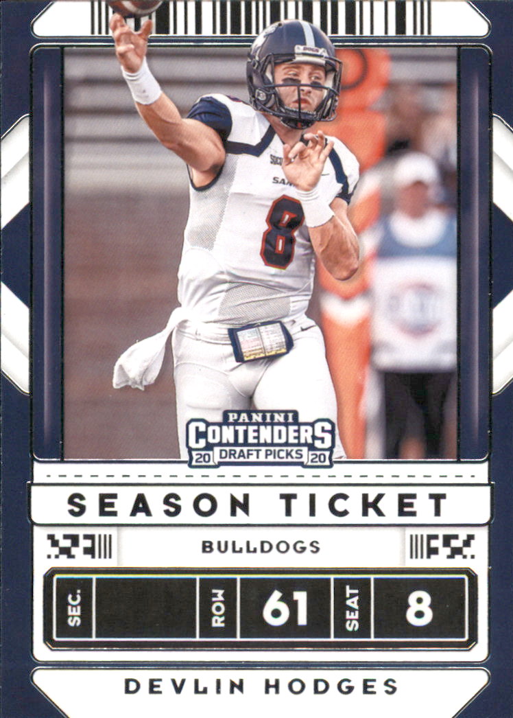 Devlin Hodges Football Price Guide | Devlin Hodges Trading Card Value ...