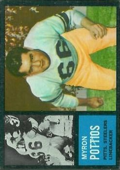 Myron Pottios Football Price Guide | Myron Pottios Trading Card Value ...