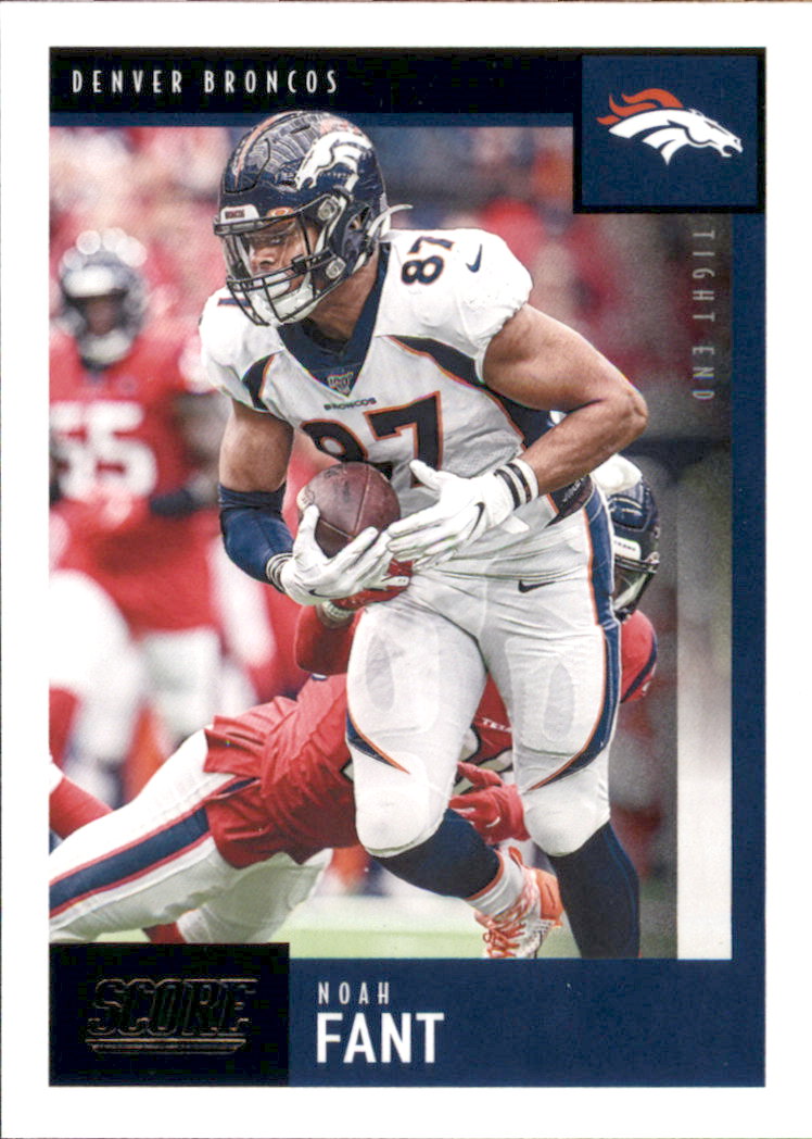 Noah Fant Football Price Guide | Noah Fant Trading Card Value – Beckett