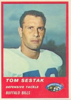 Tom Sestak Football Price Guide | Tom Sestak Trading Card Value – Beckett