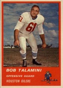 Bob Talamini Football Price Guide | Bob Talamini Trading Card Value ...