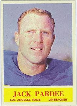 Jack Pardee Football Price Guide | Jack Pardee Trading Card Value – Beckett