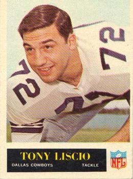 Tony Liscio Football Price Guide | Tony Liscio Trading Card Value – Beckett