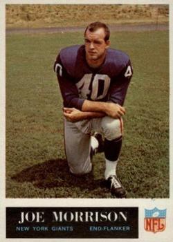 Joe Morrison Football Price Guide | Joe Morrison Trading Card Value ...