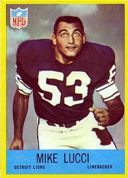 Mike Lucci Football Price Guide | Mike Lucci Trading Card Value – Beckett