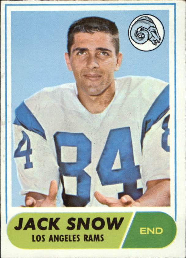 Jack Snow Football Price Guide | Jack Snow Trading Card Value – Beckett