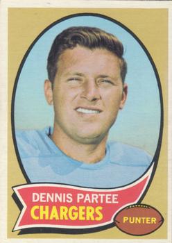Dennis Partee Football Price Guide | Dennis Partee Trading Card Value ...