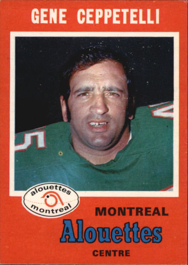 Gene Ceppetelli Football Price Guide | Gene Ceppetelli Trading Card ...