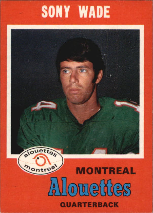 Sonny Wade Football Price Guide | Sonny Wade Trading Card Value – Beckett