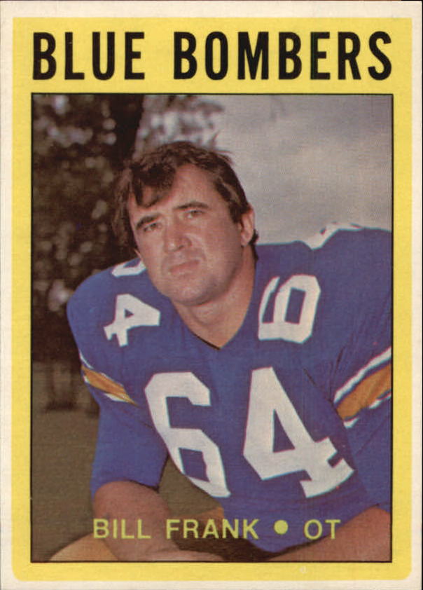 Bill Frank Football Price Guide | Bill Frank Trading Card Value – Beckett