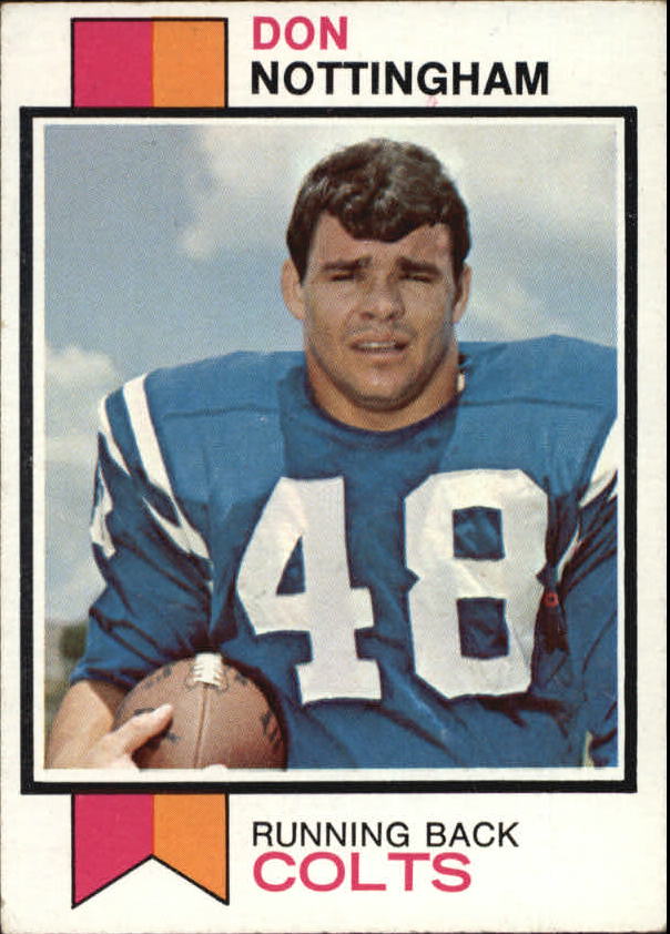 Buy Don Nottingham Cards Online | Don Nottingham Football Price Guide ...