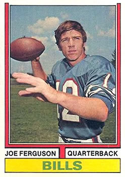 Joe Ferguson Football Price Guide | Joe Ferguson Trading Card Value ...