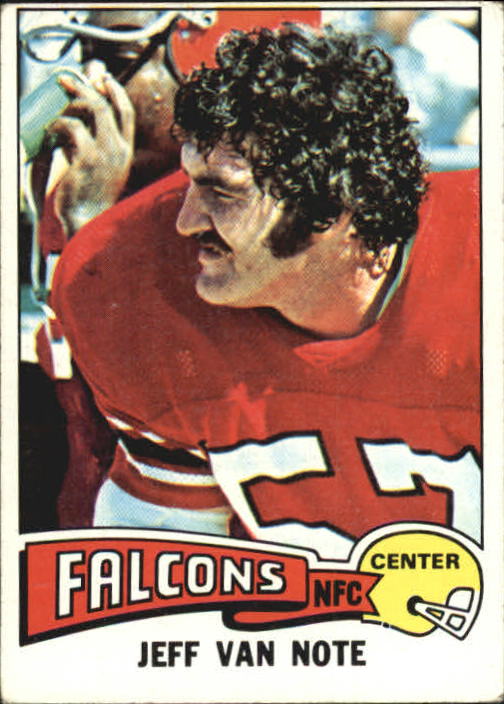 Jeff Van Note Football Price Guide | Jeff Van Note Trading Card Value ...